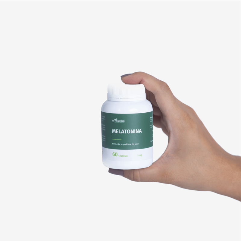 Melatonina 5 mg 60 cápsulas - bspharma