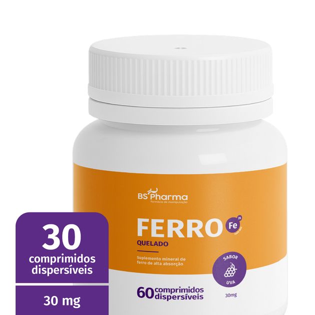 Ferro comprimido orodispersível - bspharma